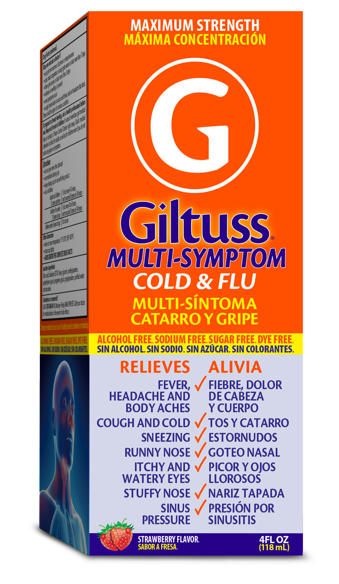GILTUSS® Cough & Cold – 20 Tabletas – Giltuss Multisite